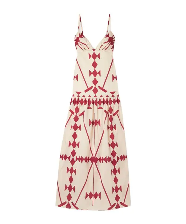 Johanna Ortiz Full Flared Maxi Long Dress