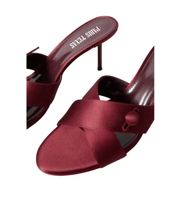Paris Texas Lidia Satin Mules