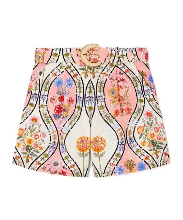 Borgo De Nor A-line Wide Leg Shorts