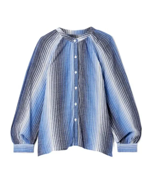 LEMLEM Loose-fitting Striped Top