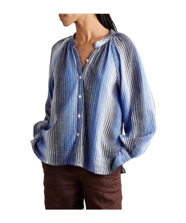 LEMLEM Loose-fitting Striped Top
