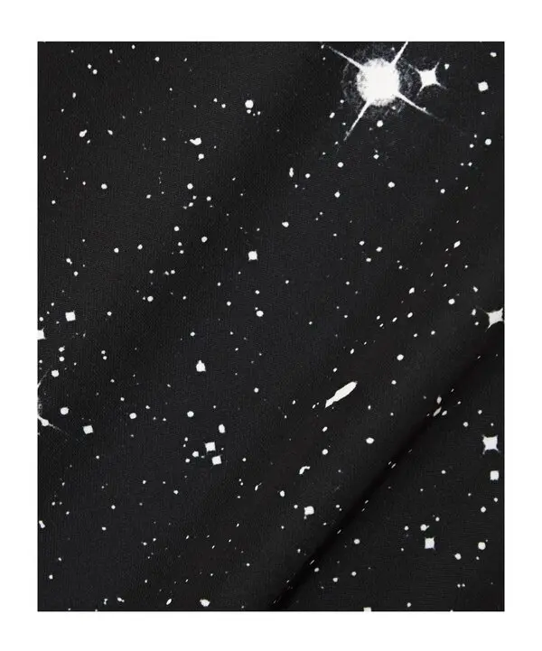 CHRISTOPHER KANE Embellished Printed Crepe Midi Dress