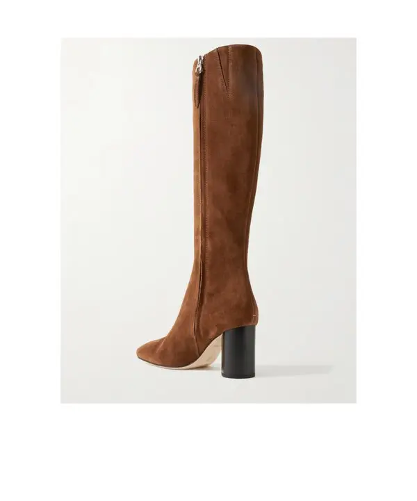 AeydĒ Ariana Leather Knee Boots