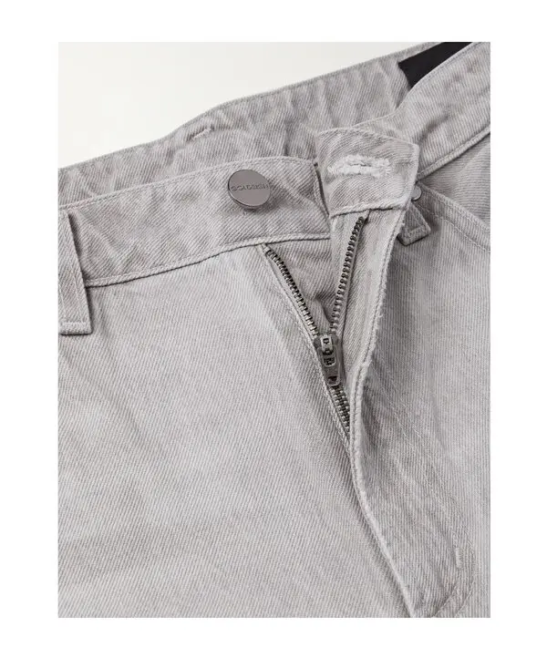 GOLDSIGN High-rise Straight-leg Organic Jeans