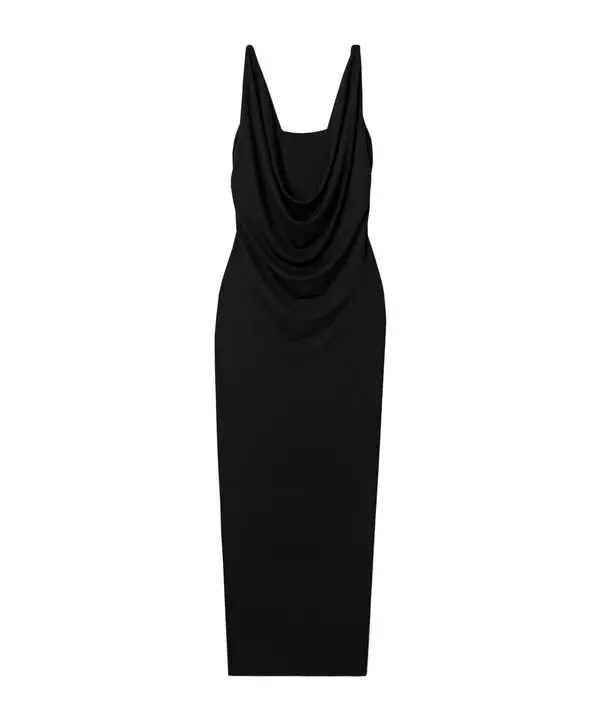 KALLMEYER Draped Stretch-jersey Midi Dress