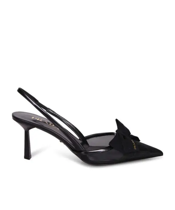Prada Pointed-toe High-heeled Sandals