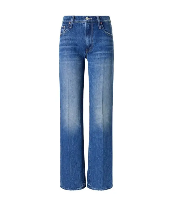 MOTHER The Rambler Skimp Mid-rise Straight-leg Jeans