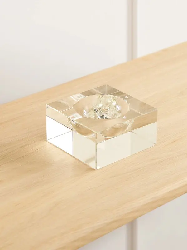 SOPHIE LOU JACOBSEN Capri Glass Tray - Neutrals