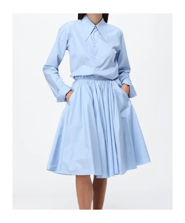 AMI Paris Collared Long-sleeved Shirt