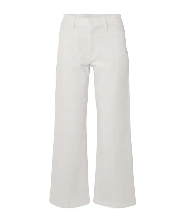 MOTHER Ankle Mid-rise Straight-leg Jeans