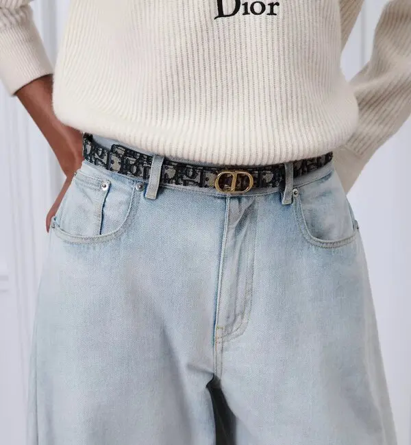 Dior Reversible Cdicon Belt