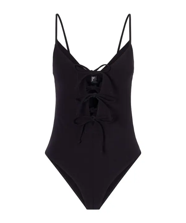Lisa Marie Fernandez Three Tie Swimsuit - Black