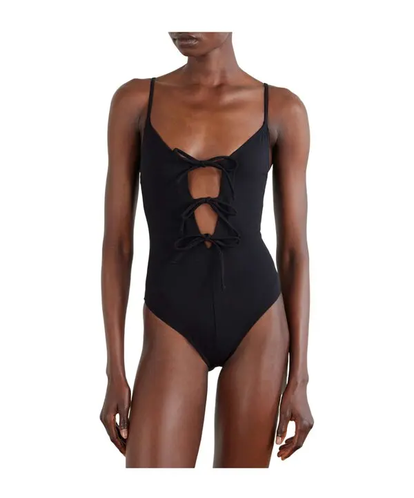 Lisa Marie Fernandez Three Tie Swimsuit
