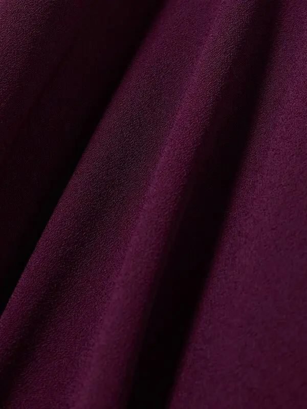 Solace Elisa One-sleeve Crepe Gown