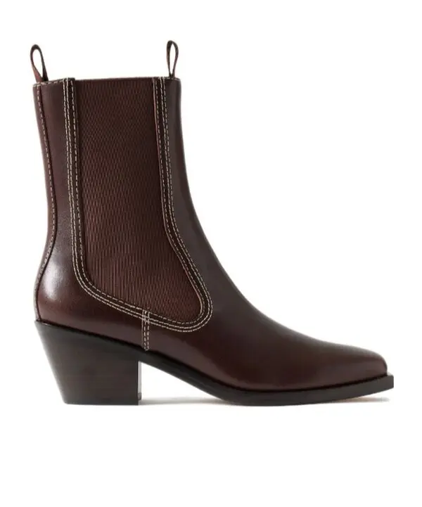 LOEFFLER RANDALL Leather Ankle Boots