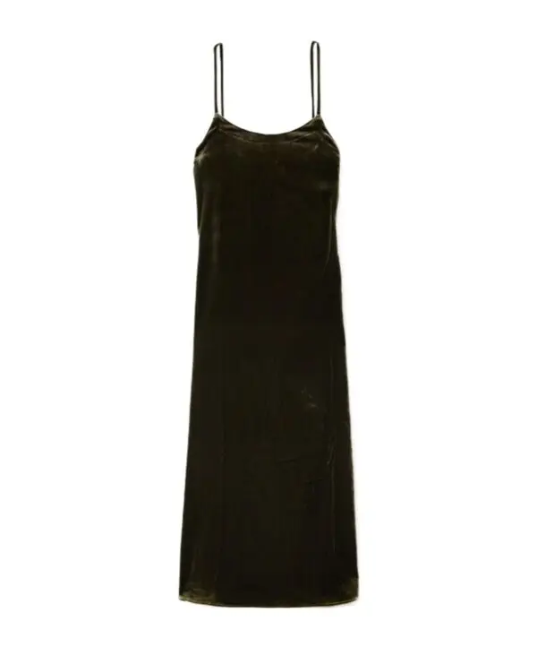 Le Kasha Velvet Midi Dress
