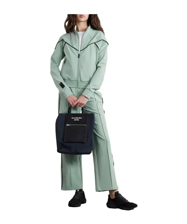 Alexander McQueen Piped Jersey Track Jacket