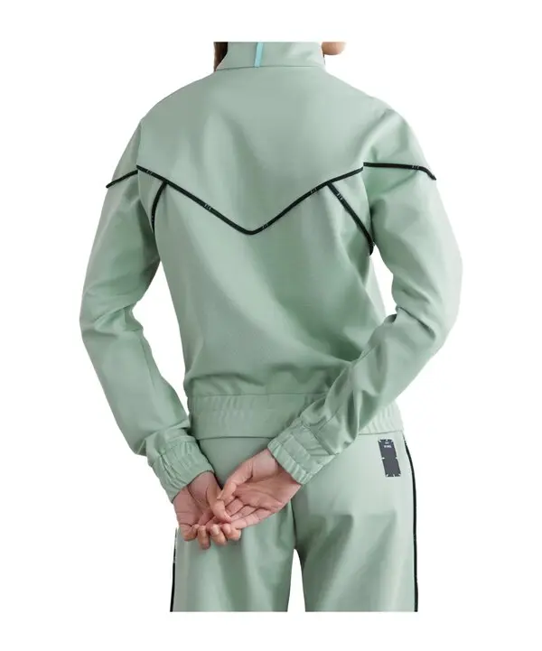 Alexander McQueen Piped Jersey Track Jacket