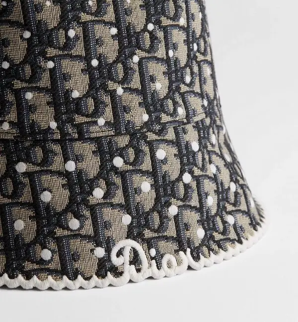 Dior Polka Oblique Bucket Hat