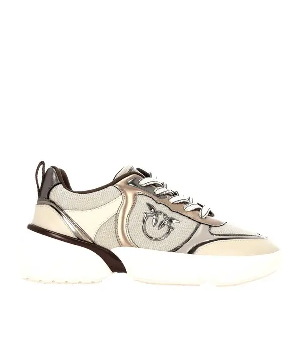 Pinko Love Birds Panelled Sneakers - No