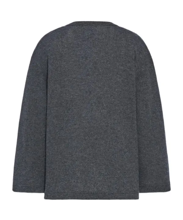 THE ROW Pever Long-sleeve Crew Neck Shirt