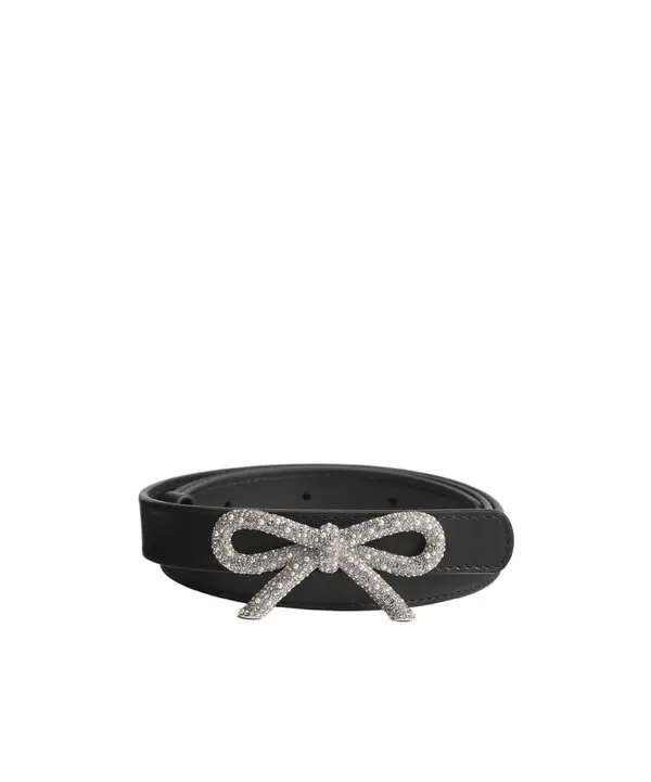Dior Le Noeud De Belt With Bow Buckle - Black