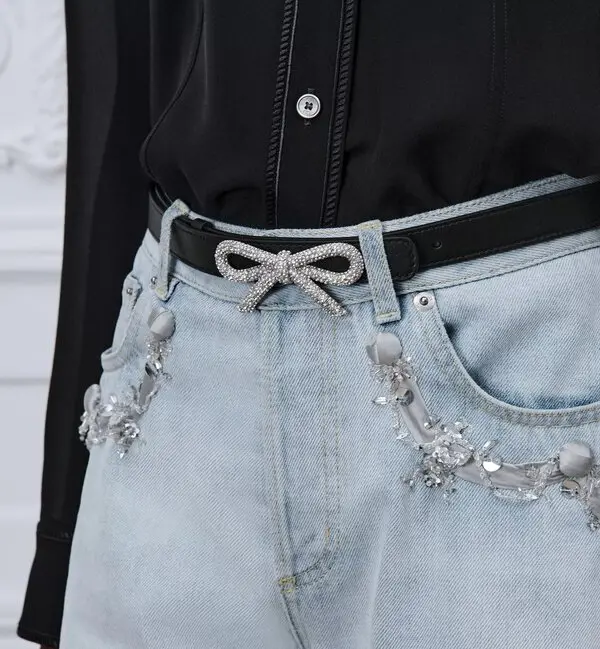 Dior Le Noeud De Belt With Bow Buckle