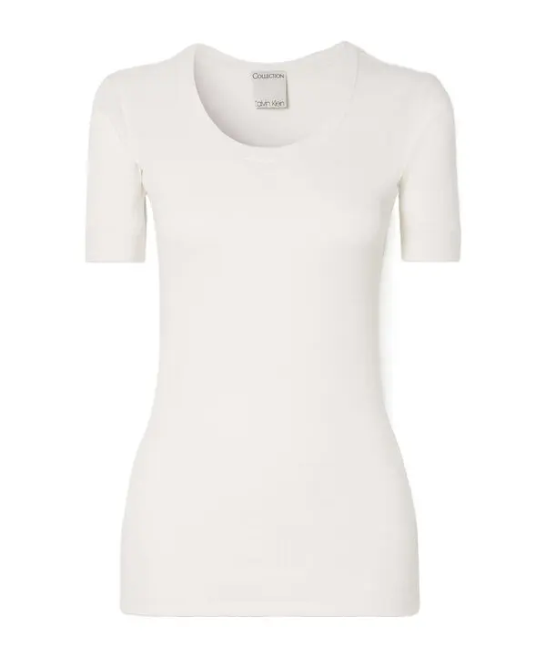 Calvin Klein Cotton-blend Jersey T-shirt
