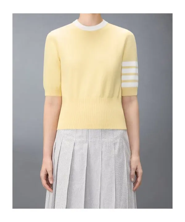 Thom Browne Hector-motif 4-bar T-shirt