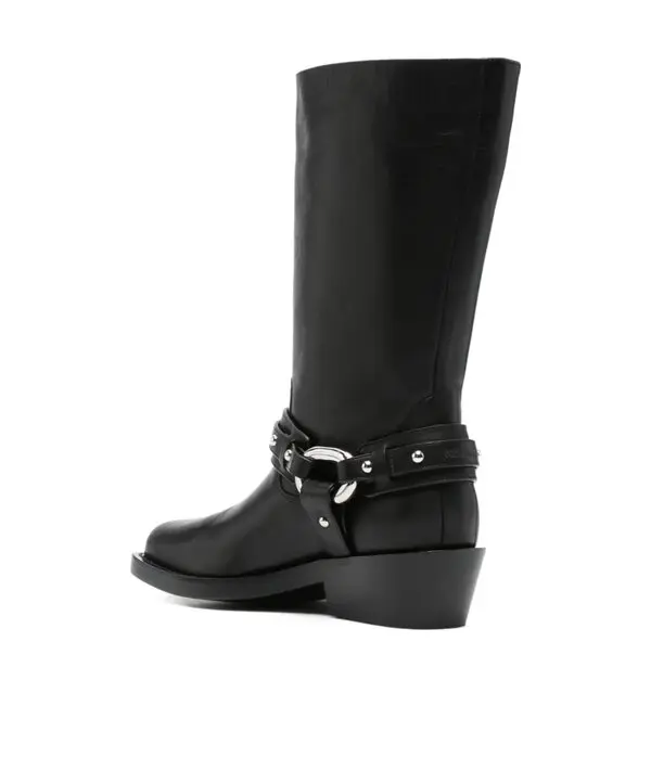 Rabanne Block-heel Ankle Boots
