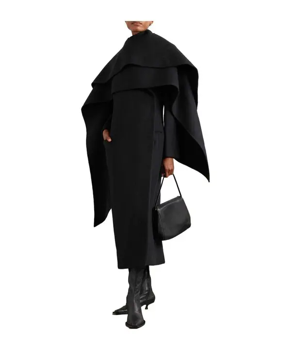 Calvin Klein Freya Wool And Silk-blend Coat