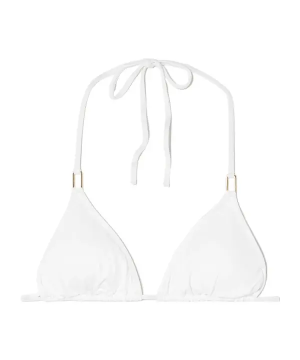 Melissa Odabash Cancun Embellished Triangle Bikini Top - No