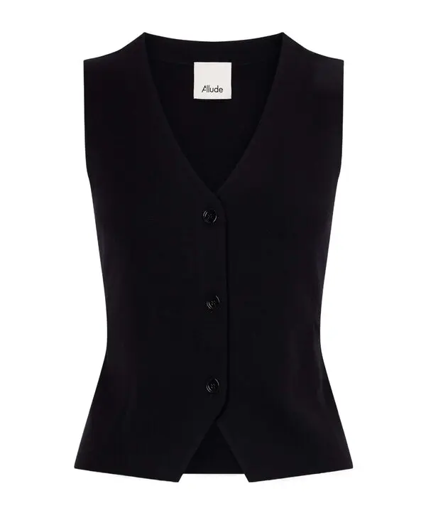 ALLUDE Wool Vest