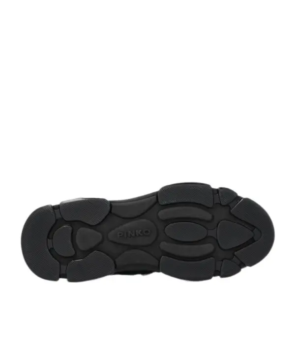 Pinko Glitter-panelled Chunky Sneakers