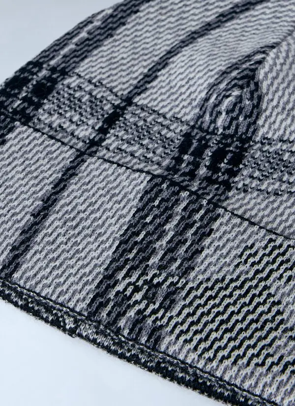 VIVIENNE WESTWOOD Tartan Beanie Hat