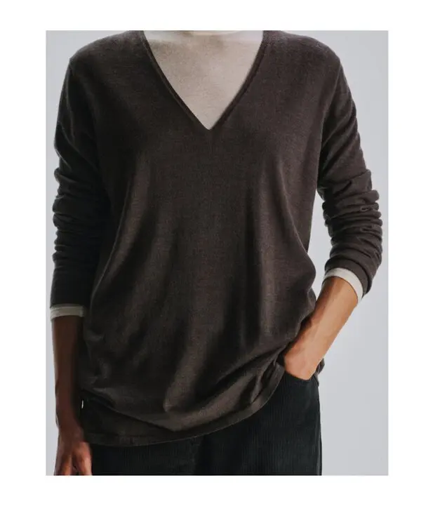 THE ROW V-neck Sweater