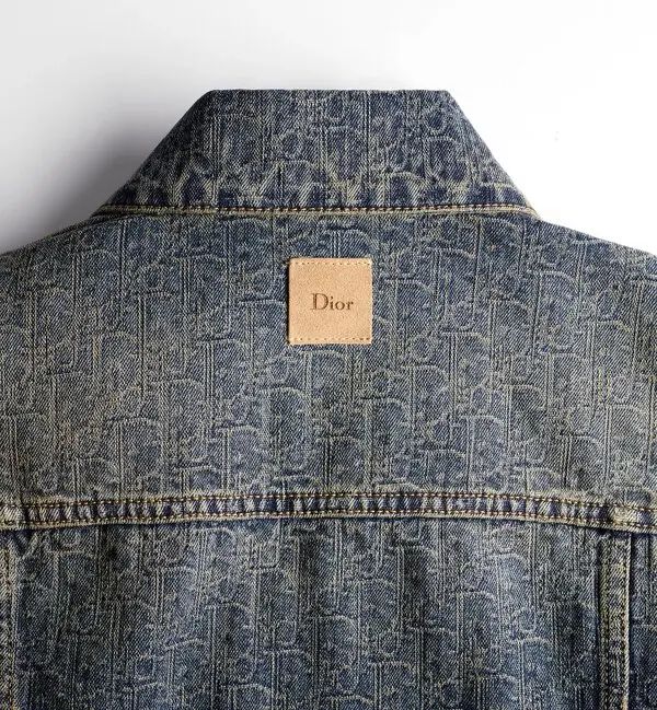 Dior Oblique Motif Denim Jacket