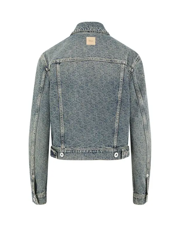 Dior Oblique Motif Denim Jacket