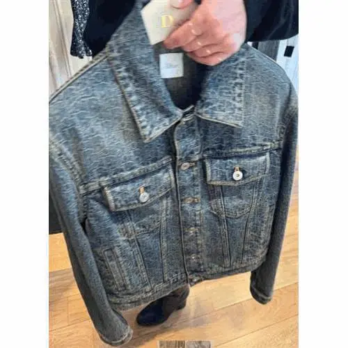 Dior Oblique Motif Denim Jacket