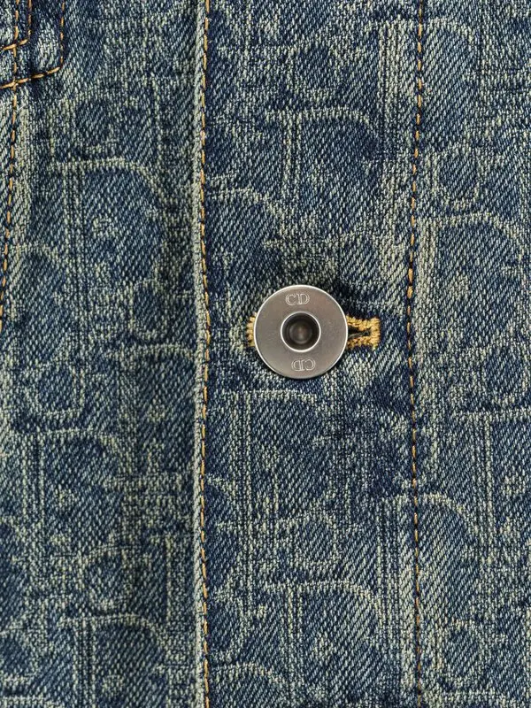 Dior Oblique Motif Denim Jacket