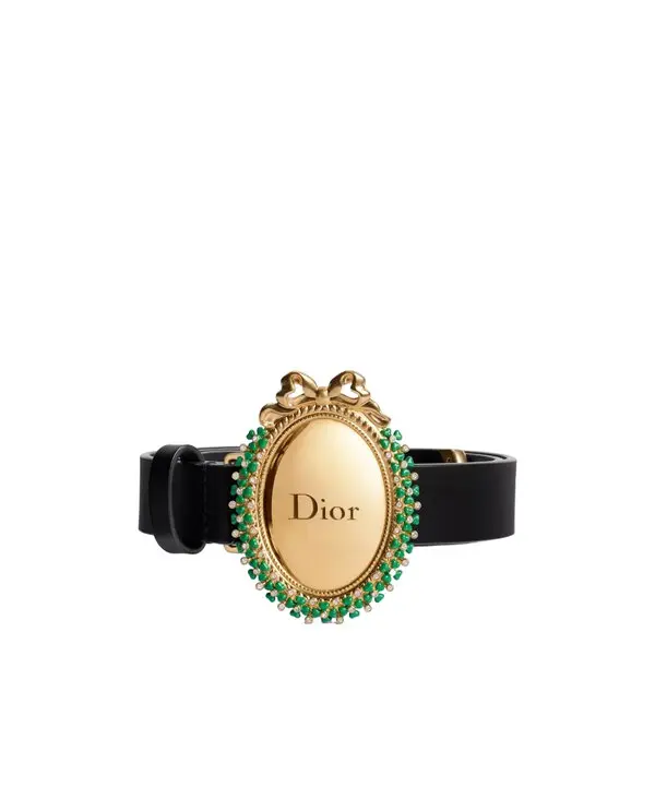 Dior Medaillon Clover Belt