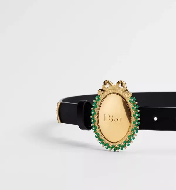 Dior Medaillon Clover Belt