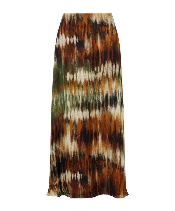 Johanna Ortiz Silk-georgette Maxi Skirt