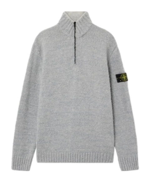 Stone Island Loose-fit Half-zip Jumper