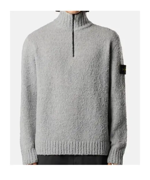 Stone Island Loose-fit Half-zip Jumper