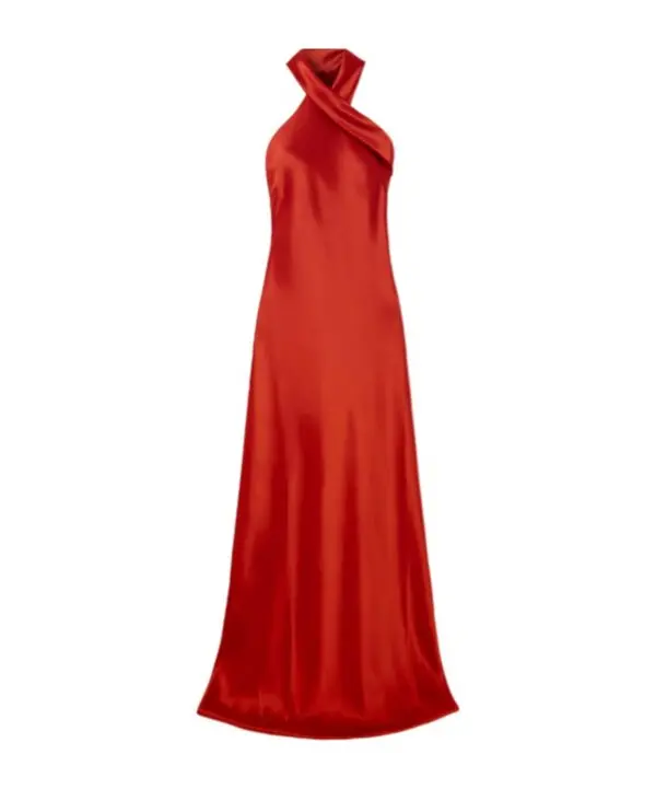 Galvan Elegant And Minimalist Satin Dress