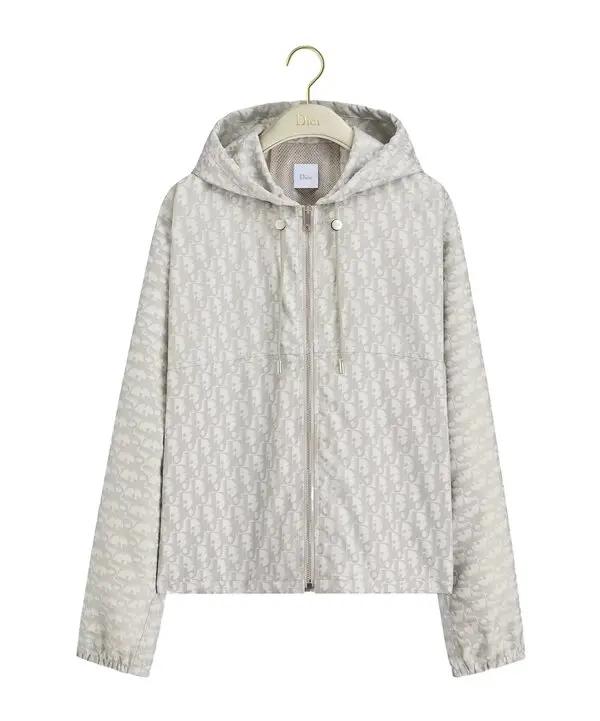 Dior Zipped Hooded Jacket