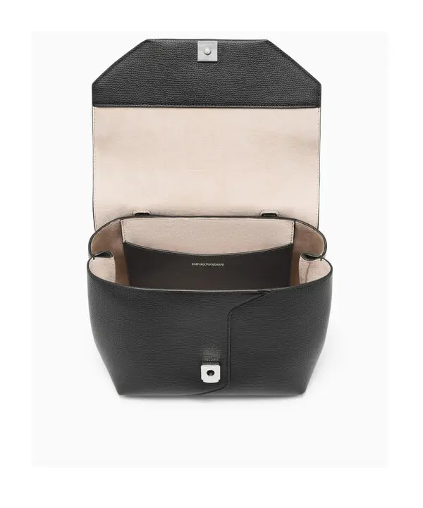 Emporio Armani Mini 1981 Leather Tote Bag