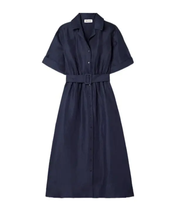 Rosie Assoulin Belted Shirt Dress