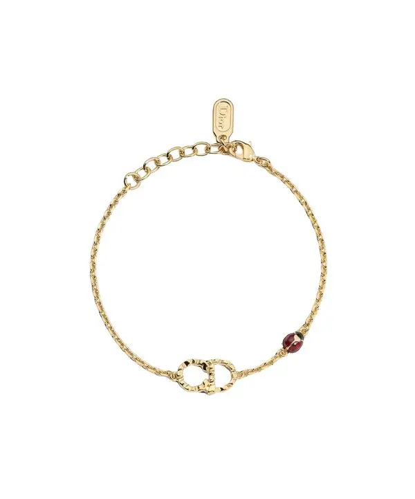 Dior Qixi Cd Lady Twist Bracelet - Gold